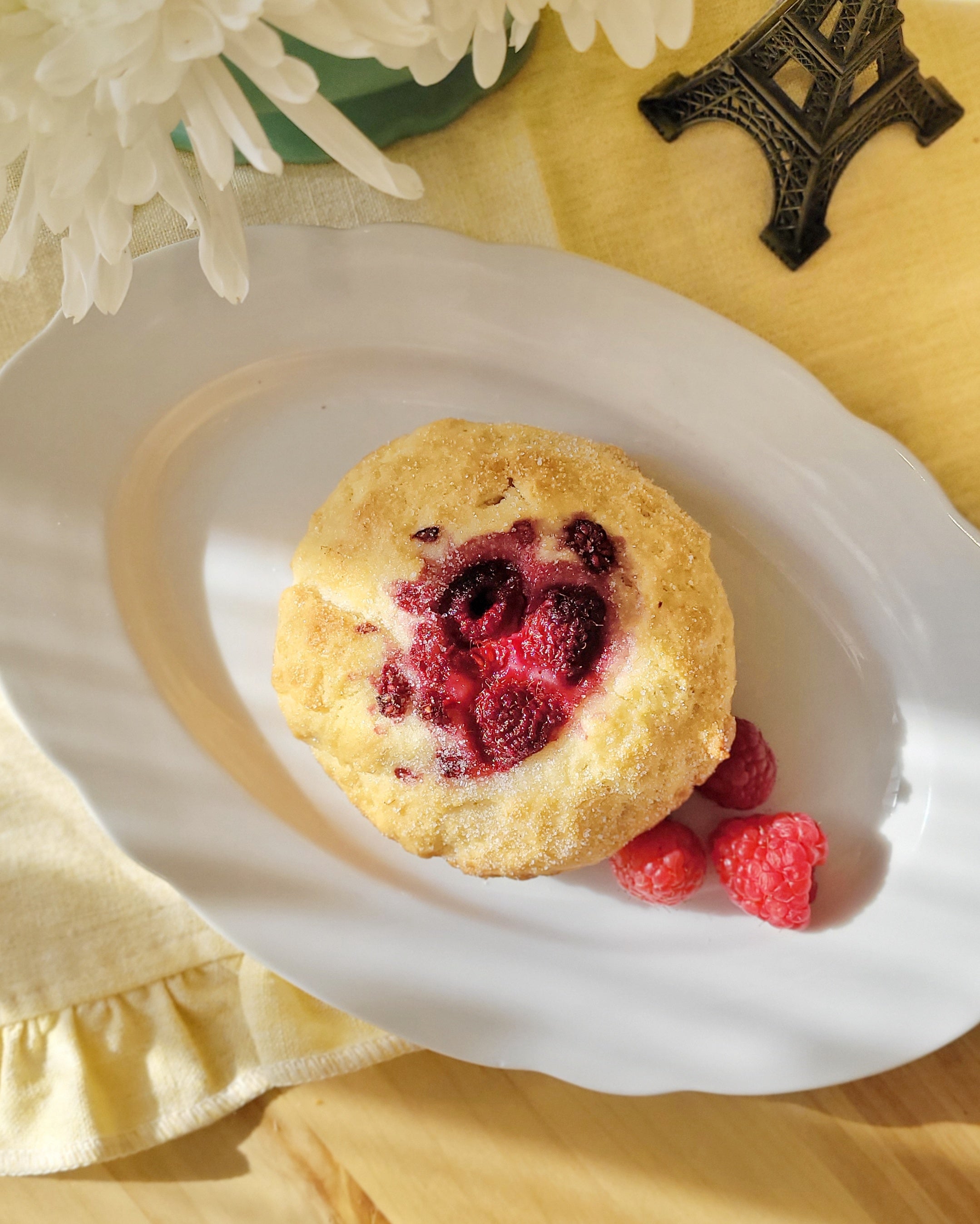 Raspberry Orange Scone | LA BASTILLE BAKERY